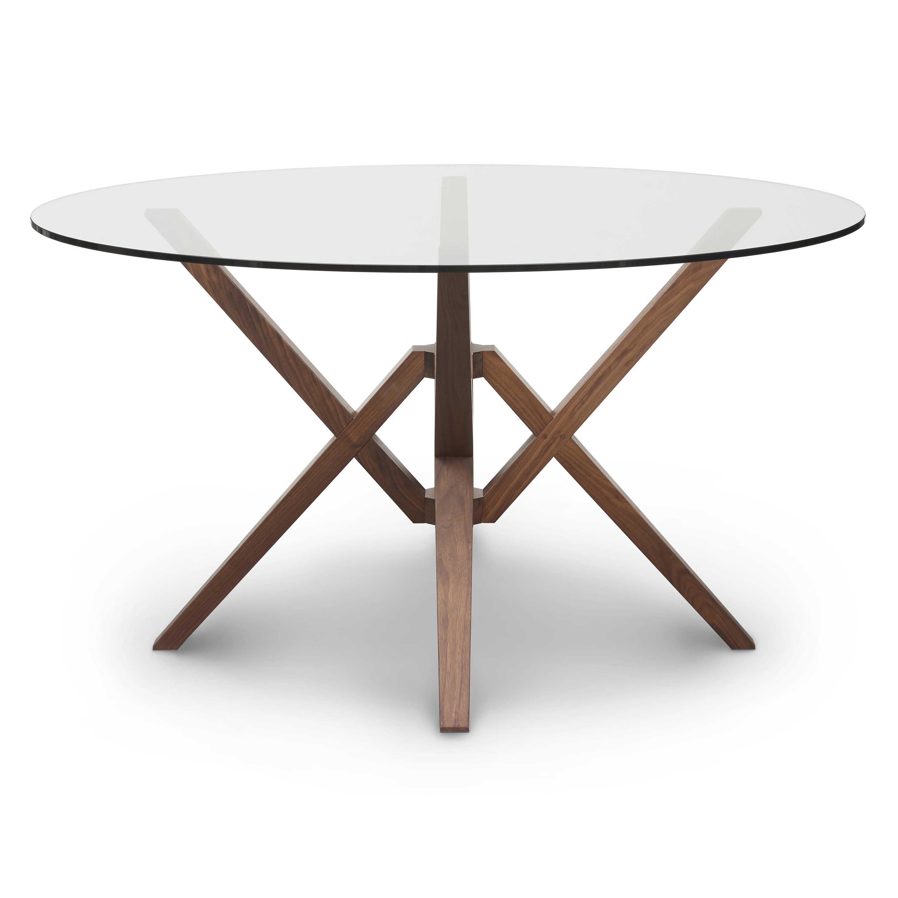 Exeter Round Glass Top Table | Copeland Furniture | Rypen