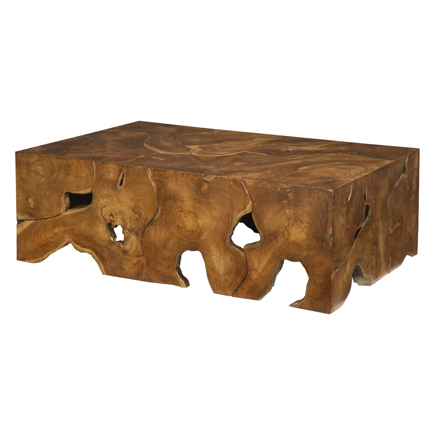 Teak Slice Coffee Table | Phillips Collection | Rypen