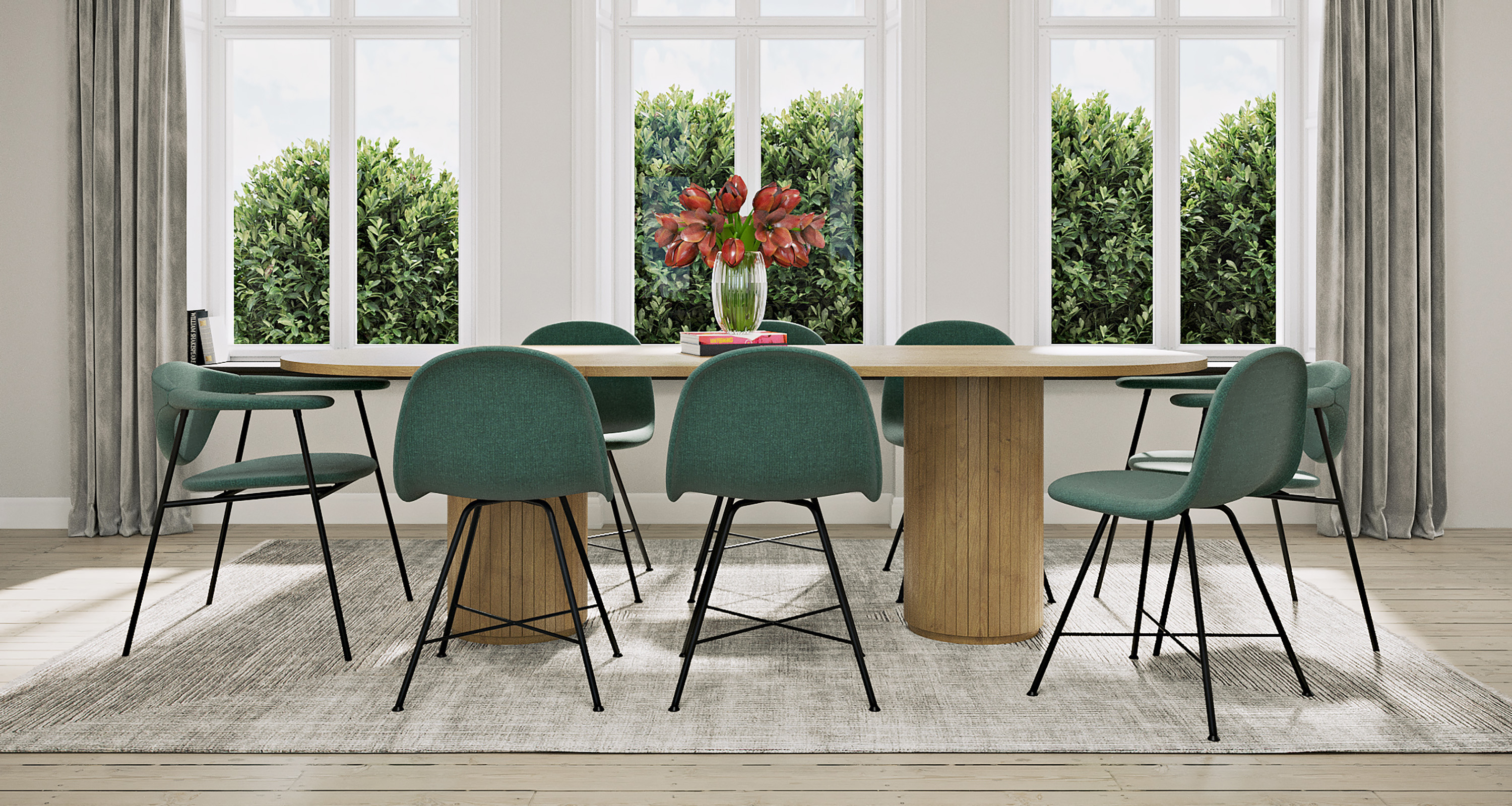 Statue Round Table : Solid Wood | Rypen Custom | Rypen