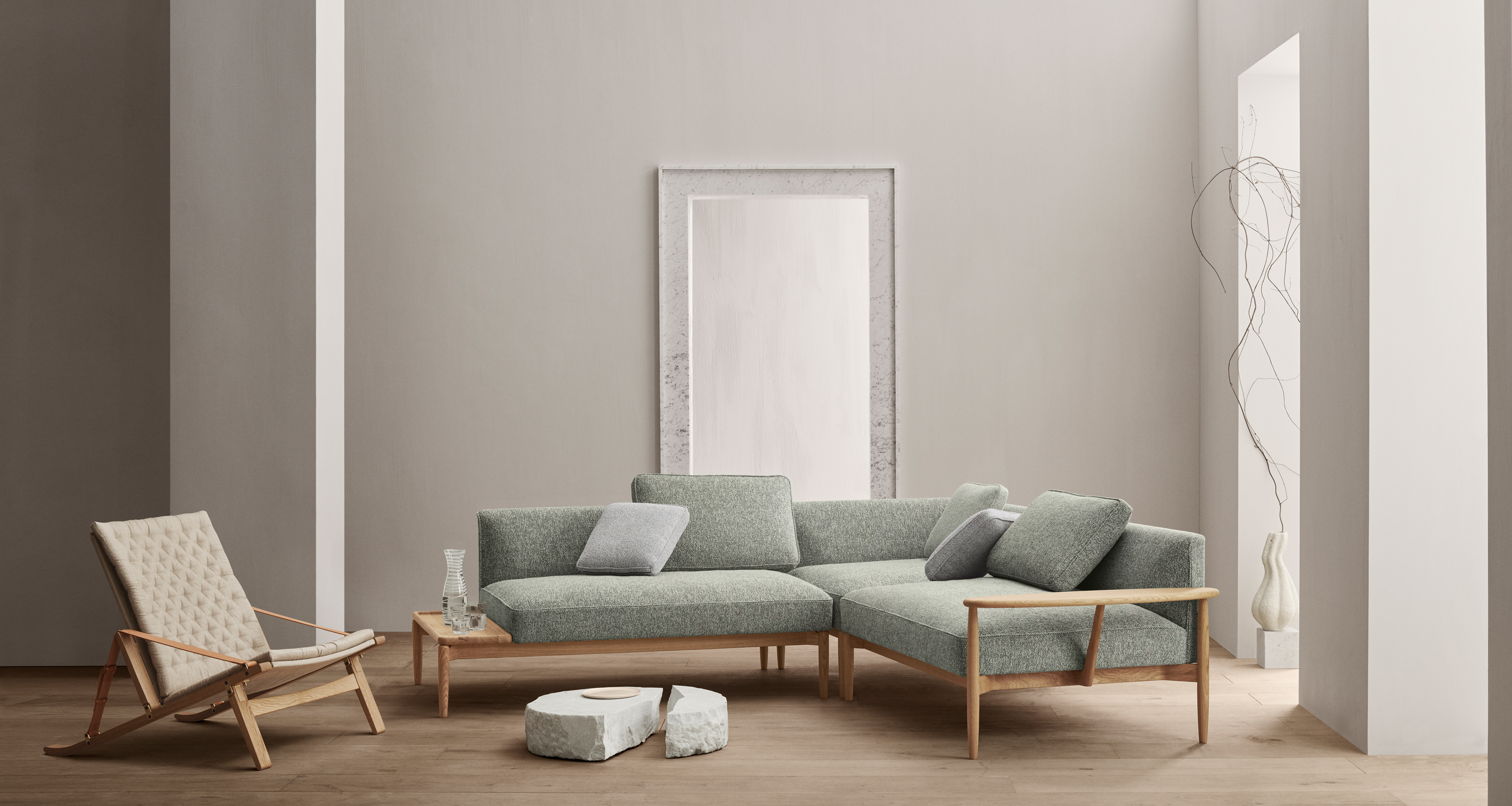E310 / E311 Embrace Sofa Corner Section | Carl Hansen & Søn | Rypen