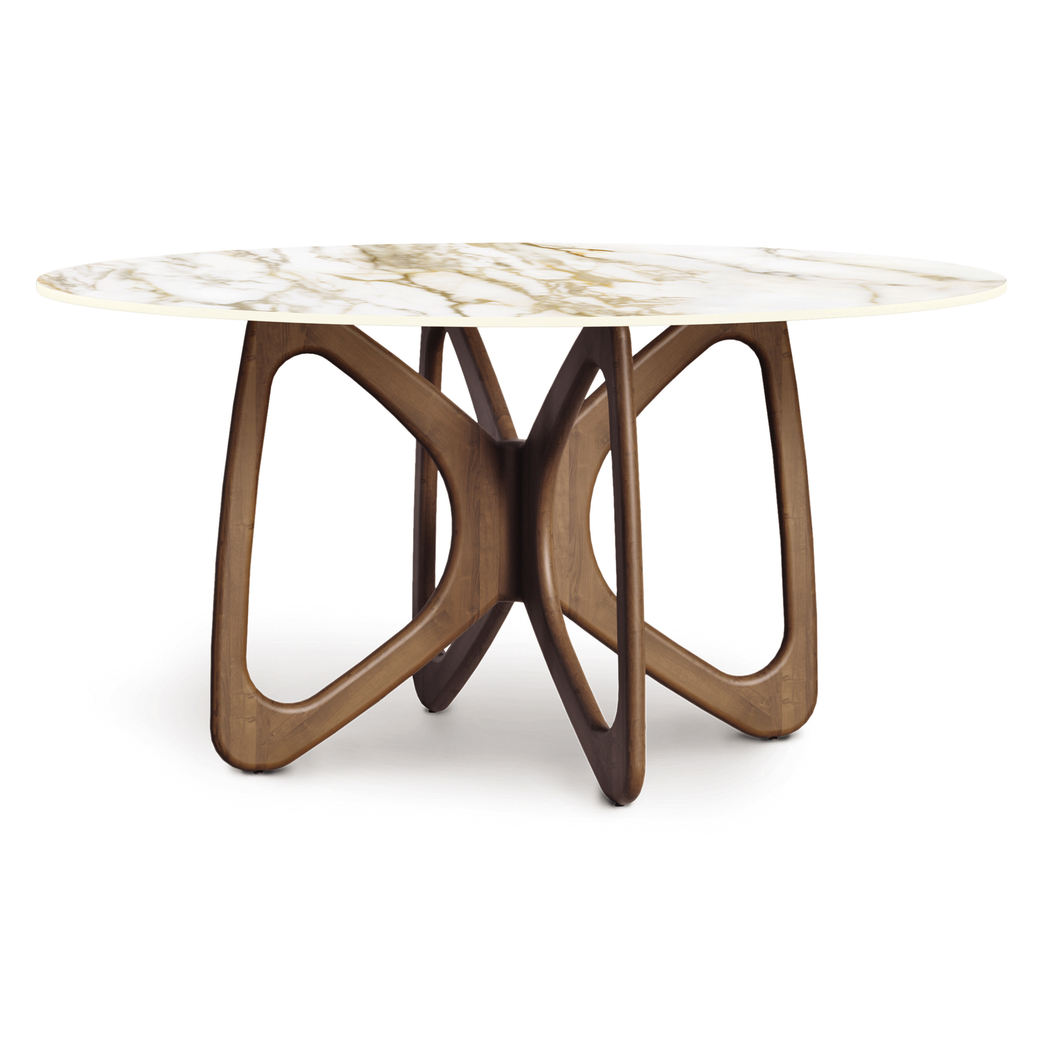 Butterfly Round Sintered Stone Top Table | Copeland Furniture | Rypen