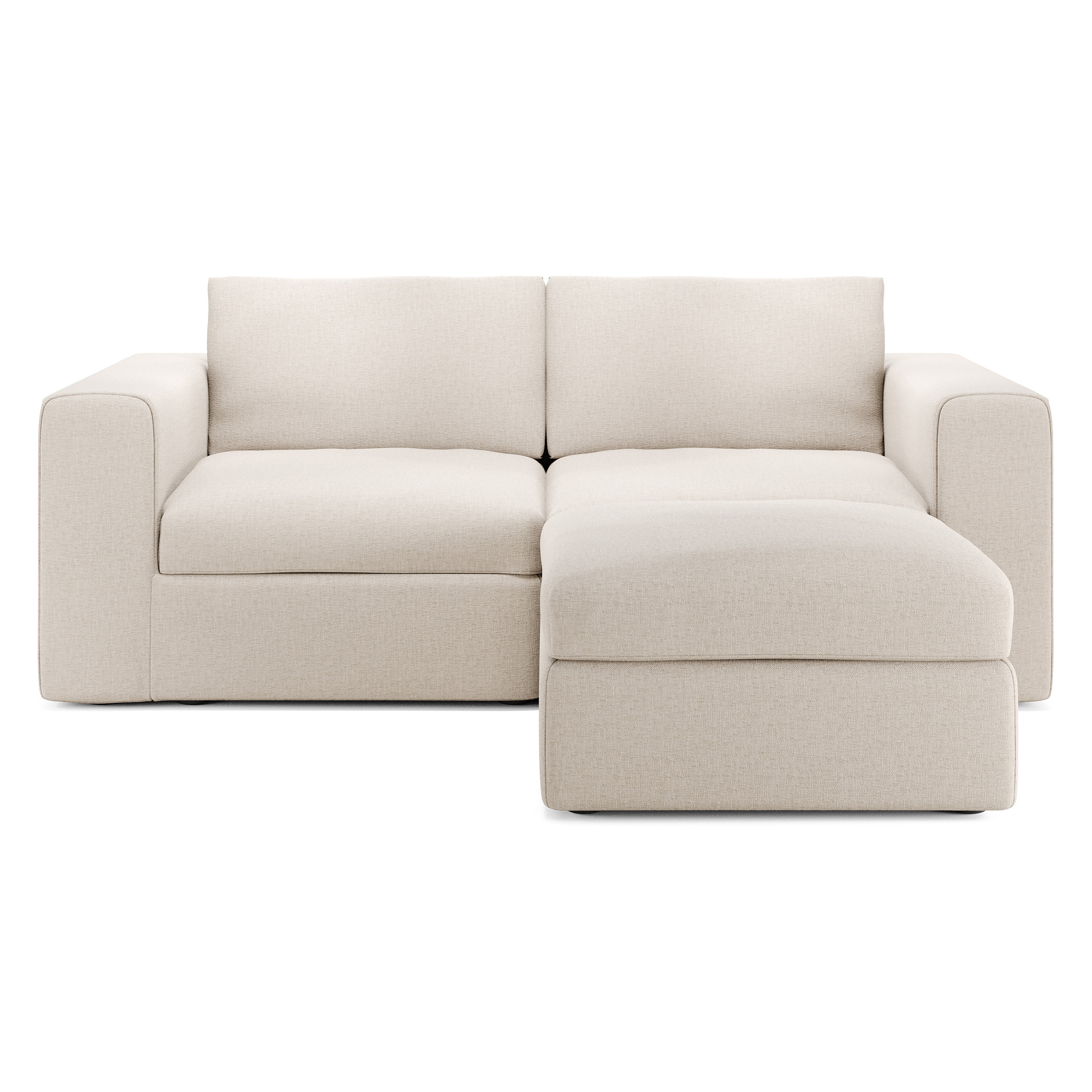 Mellow Modular Sofa Set - 2 Seater w. Footstool | Ethnicraft | Rypen