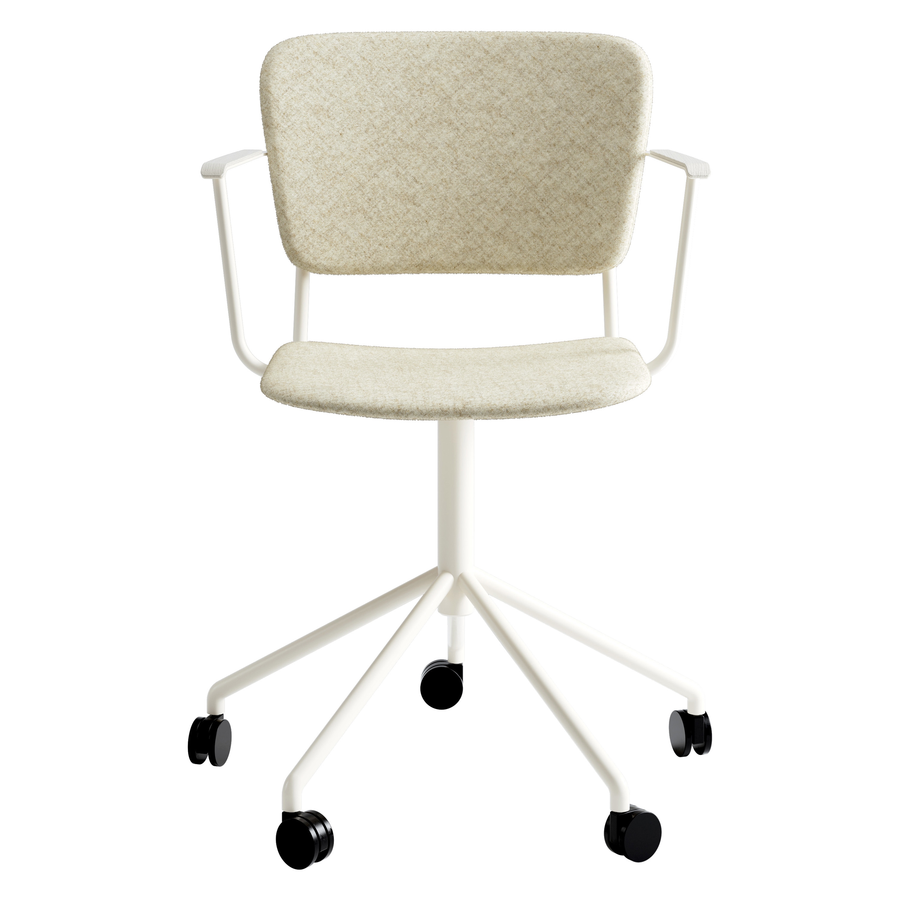 Mono Armchair, Swivel Base - Upholstered Seat + Back | Fogia | Rypen