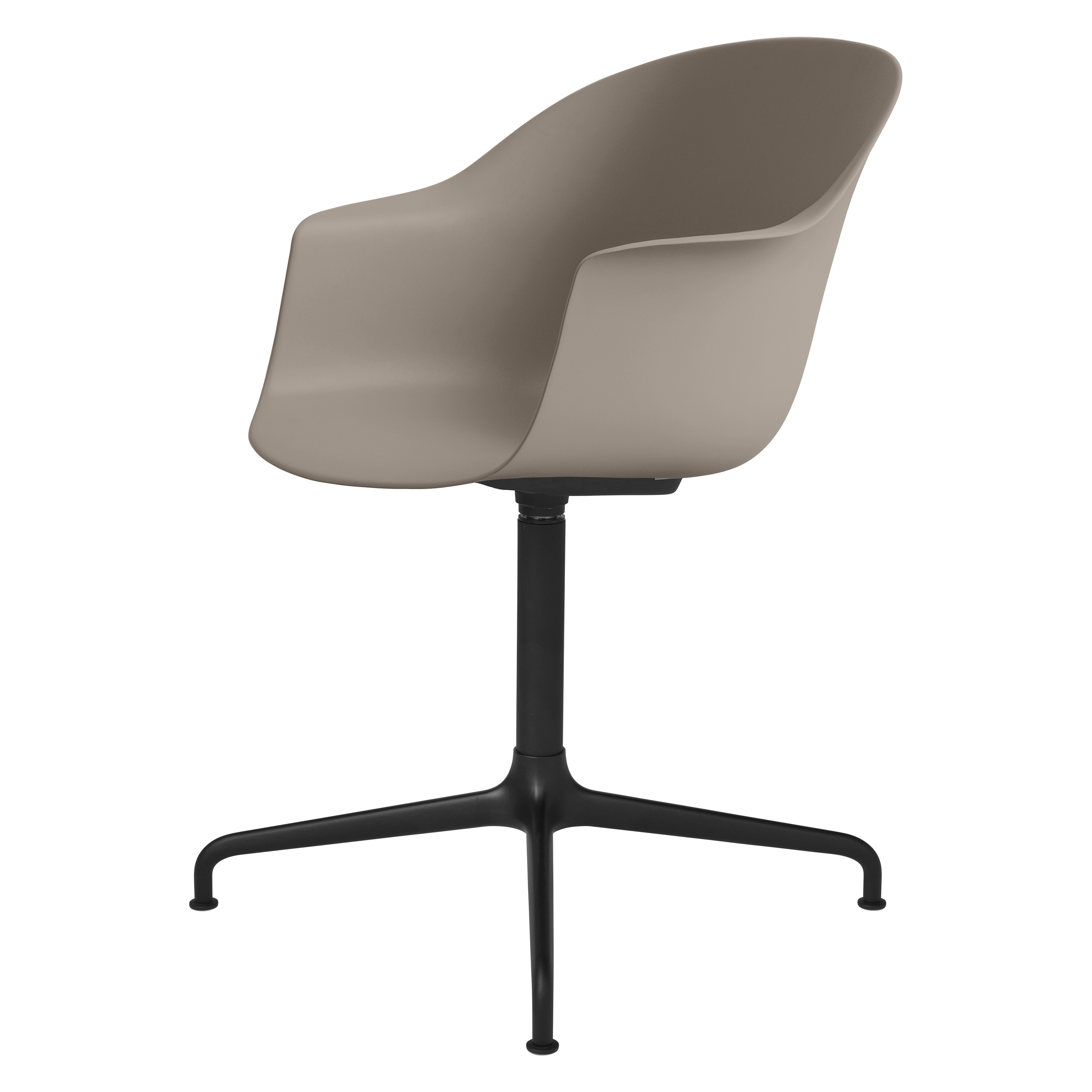 Bat Meeting Chair - Un-Upholstered, Height Adjustable 4-Star Base ...