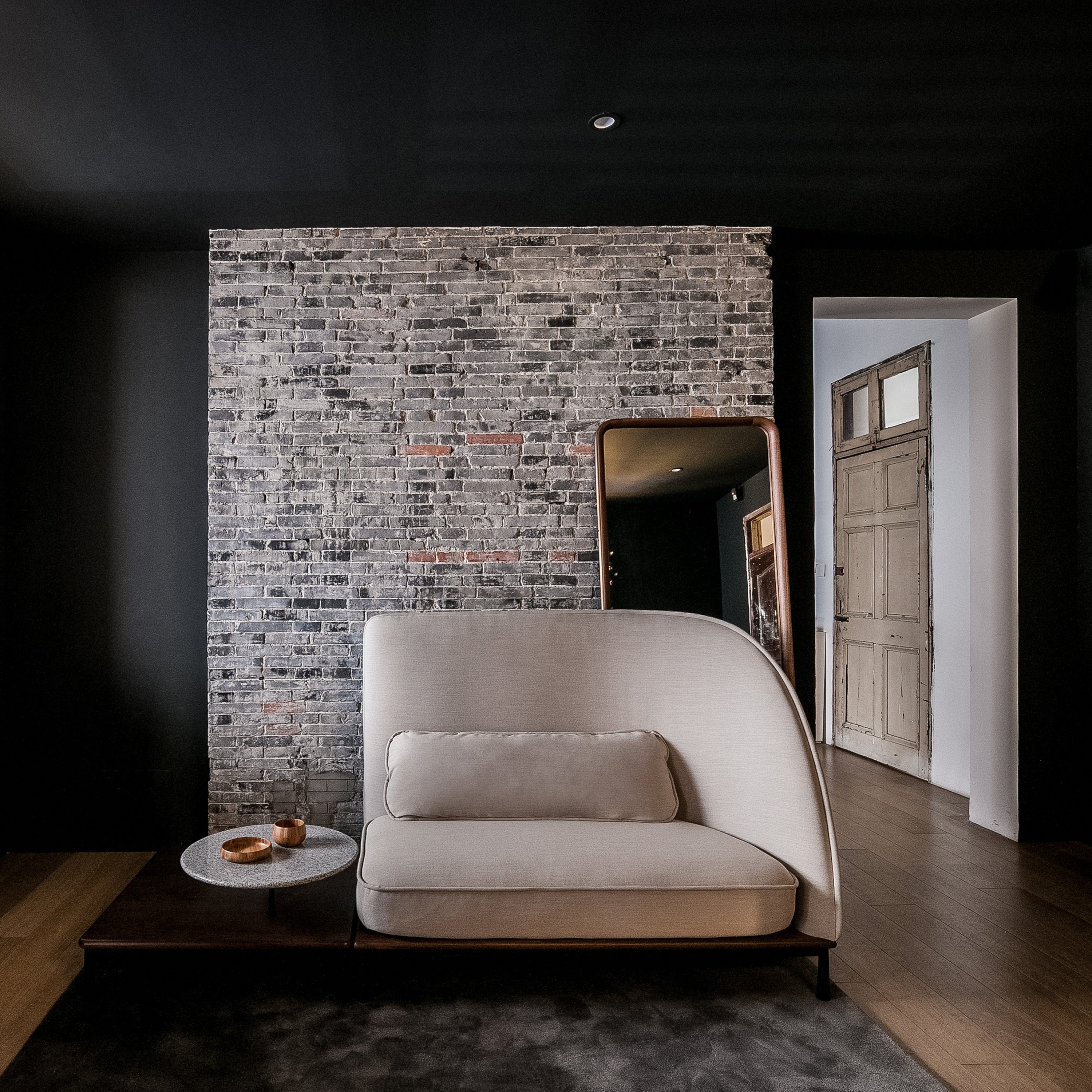 Arc High Back Sofa Two-Seater Corner | Stellar Works | Rypen